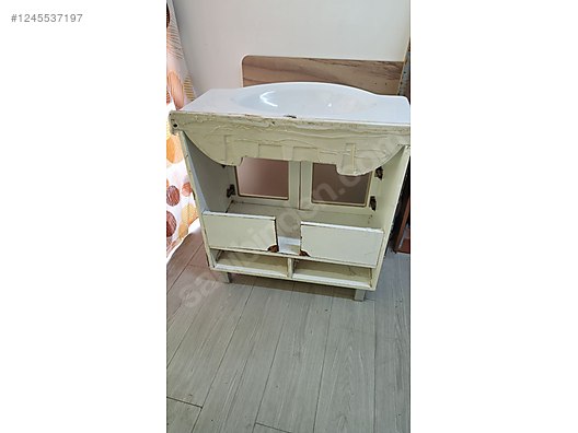 400 TL BULAMAZSIN İDEVİT LAVABO 80X50 CM DOLAPLI - Vitrifiye ve Yapı ...