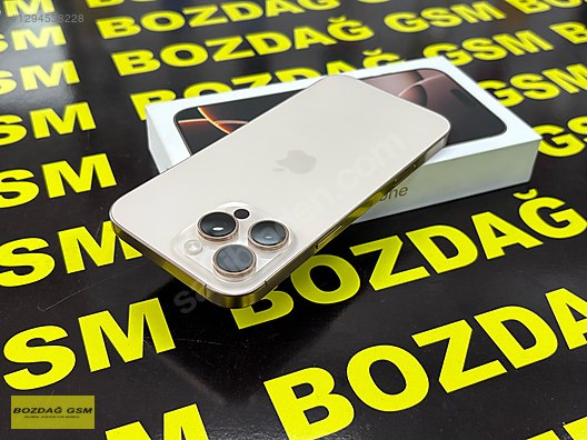 Apple / iPhone 16 Pro Max / İPHONE 16 PRO MAX 256 GB ÇÖL TİTANYUM ...