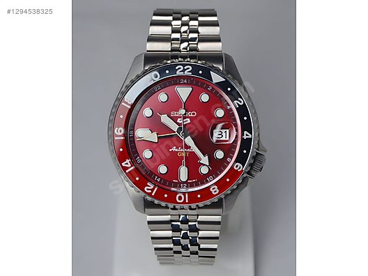 Seiko / Seiko Gmt Red Dial Automatic sahibinden.comda - 1294538325