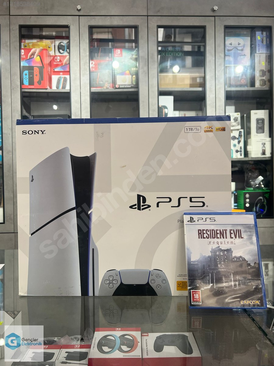 SONY PS5 SLIM CD - RESIDENT EVIL REQUIEM - SIFIR - TAKAS - KURYE ...