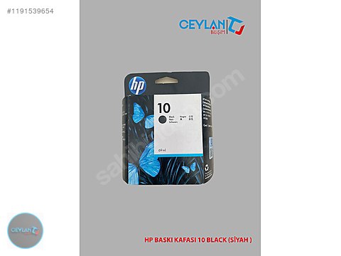 HP 10 C4844AE Siyah Orjinal Kartuş - Yazıcı, Tarayıcı & Plotter ...