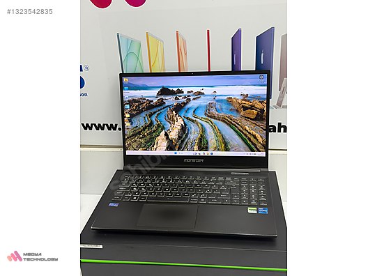 Monster / MONSTER ABRA A5 İ7-11ÇNESİL 16 RAM 512 SSD RTX3050 4GB 15,6 ...