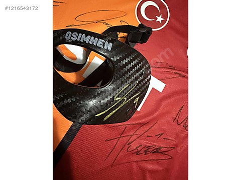 Victor Osimhen İmzalı Maske Galatasaray sahibinden.comda - 1216543172
