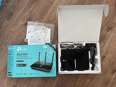 TP-Link Archer VR2100 Wireless MU-MIMI VDSL/ADSL Modem Router - VDSL ...