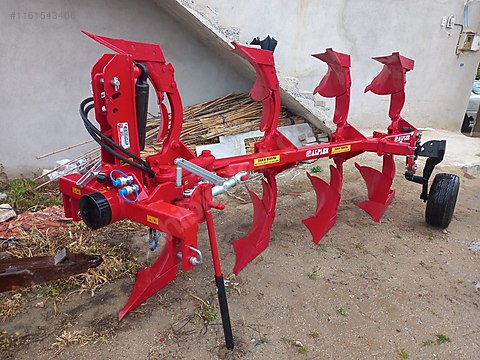 Alpler 12 numara 4 lü dönerli pulluk kaynaklı model 100lük şase ...