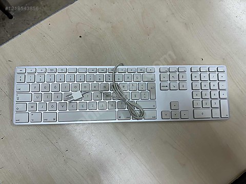 APPLE A1243 KABLOLU F KLAVYE ÇİFT TARAF USB TÜRKÇE F ORİJİNAL - Kablolu ...