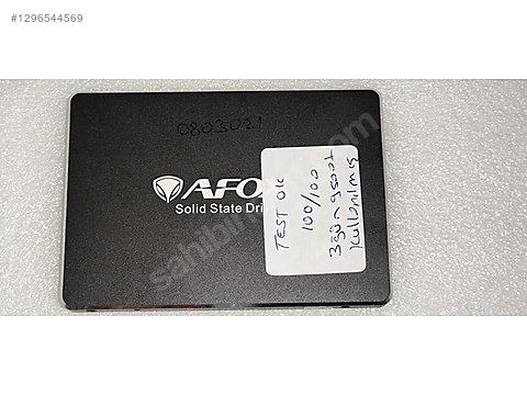 AFOX 512GB SATA 3 SSD HARDİSK ( 100/100 ) 3 GÜN KULLANILMIŞ sahibinden ...