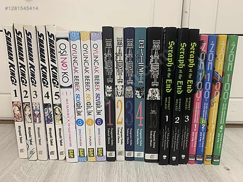 Manga Koleksiyonu Death Note jjk oshi no ko tekli satış var sahibinden ...