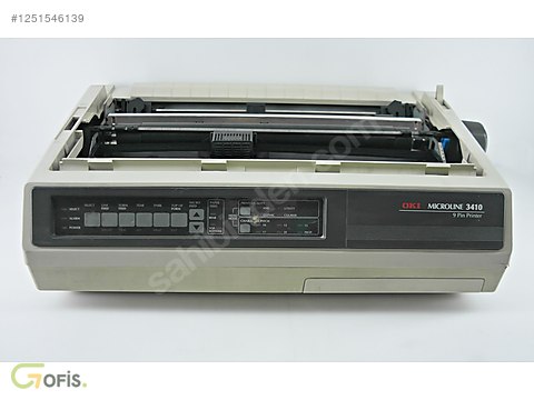 Yazıcı / OKI MICROLINE 3410 136 KOLON 9 PİN NOKTA VURUŞLU YAZICI ...