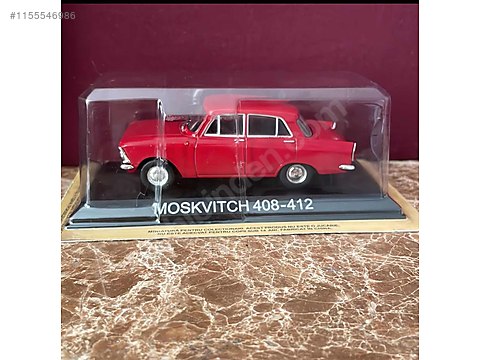 MOSKVITCH 408-412 -1/43 DeAgostini - Diecast Model Araba Alışverişte İlk Adres sahibinden.com'da ...