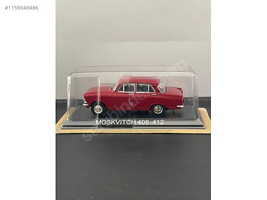 MOSKVITCH 408-412 -1/43 DeAgostini - Diecast Model Araba Alışverişte İlk Adres sahibinden.com'da ...