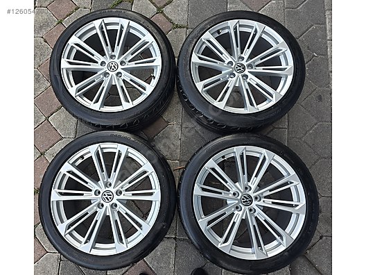 SIFIR! 19 İNÇ PASSAT B6 B7 B8 VERONA R-LİNE JANT LASTİK TAKIMI - En ...