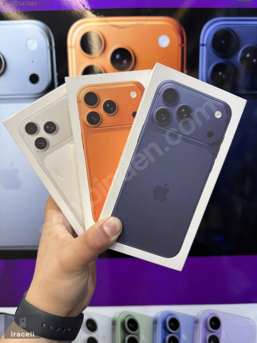 Apple / iPhone 17 Pro Max / 1 YIL GARANTİLİ KAPALI KUTU İPHONE 17 ...