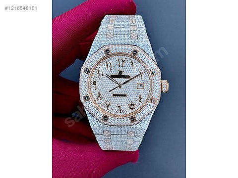 Audemars Piguet / AUDEMARS PİGUET ROYAL OAK FULL DIAMOND TWO TONE ...