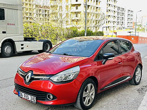 Renault / Clio / 1.5 dCi / Icon / SAHİBİNDEN İCON KIRMIZI OTOMATİK CLİO ...
