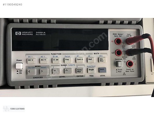 HP34401A Multimetre 6.5 Dijit sahibinden.comda - 1190549240
