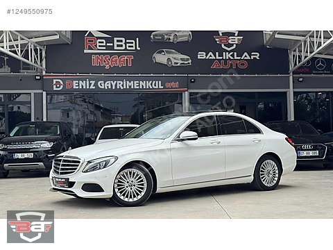 Mercedes-Benz / C Serisi / C 180 / Exclusive / 2017 CAM TAVANLI HATASIZ ...