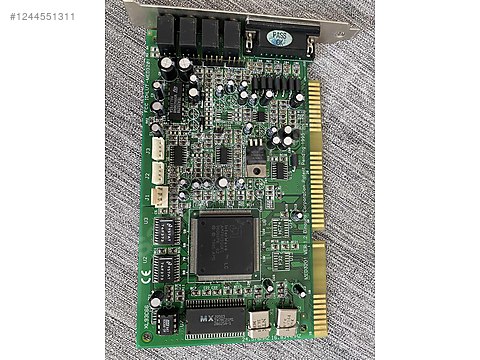 MED3201 AMD INTERWAVE GUS CLONE ISA RETRO - Ses Kartı ve Tüm Masaüstü ...