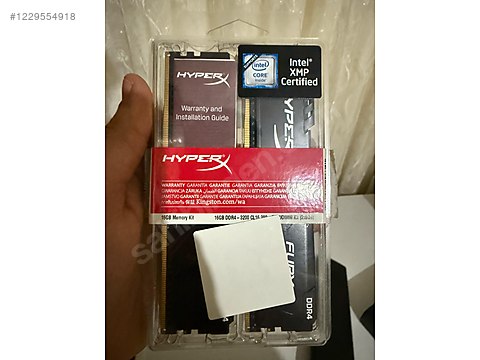 Kingston HyperX Fury (8x2)16 GB 3200 MHz CL16 DDR4 Ram - RAM Bellek ve ...
