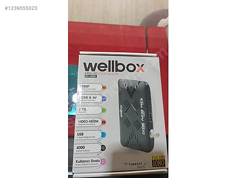 WELLBOX Mini HD uydu alıcısı sahibinden.comda - 1239555023