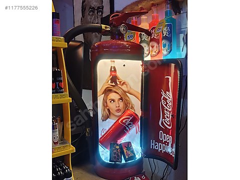 Coca cola led ışıklı dekor yangın tüpü led ışıklı tabela - Yapı Malzemeleri ve Elektronik ...
