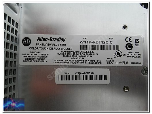 ALLEN BRADLEY 2711P-RDT12C C 2711P-RDT12C PANELVİEW PLUS 1250 - Allen ...