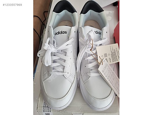 Adidas Nova Court Erkek Günlük Beyaz Spor Ayakkabı H06238 45,5 n ...
