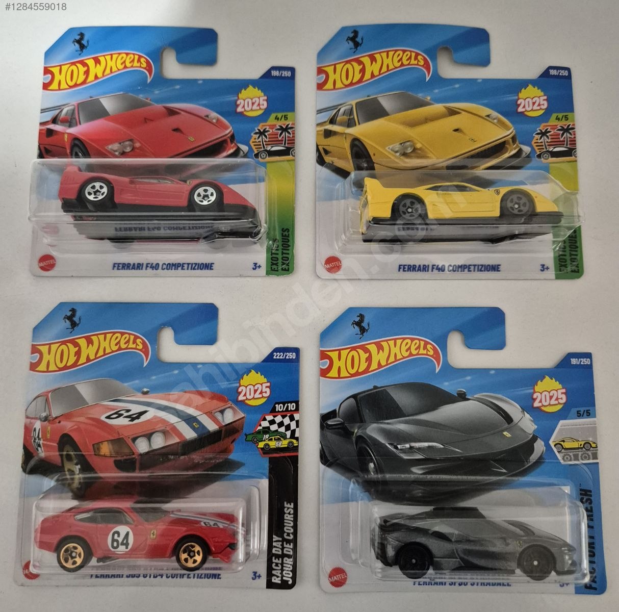 Hot Wheels Diecast Model 1:64 Ferrari Araba - 1284559018