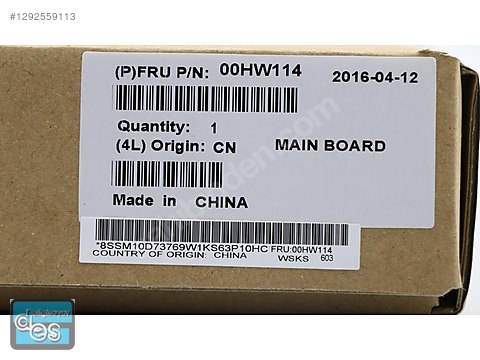 Lenovo Thinkpad W541 SIFIR ANAKART NVIDIA VGA 00HW114 sahibinden.comda ...