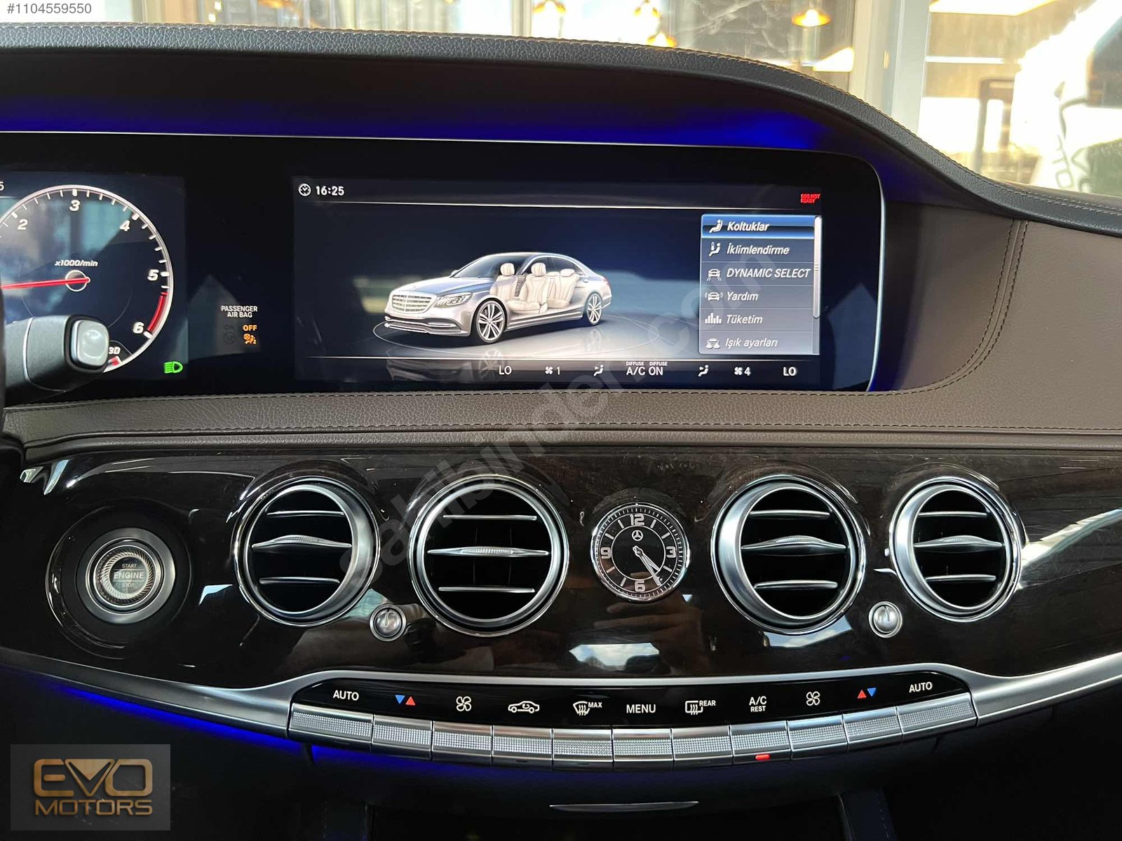 Mercedes-Benz / S Serisi / S 400 / 400 d / EVO MOTORS DAN 2018 MODEL ...