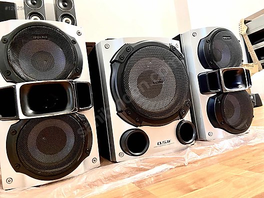 Sony SS-RG490 hoparlör ve Sony SS-WG490 subwoofer ses sistemi - İkinci ...
