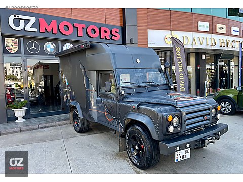 Land Rover / Defender / 110 2.5 / ÖZ MOTORS 1992 LANDROVER DEFENDER HARLEY DAVİDSON COSTUM ...