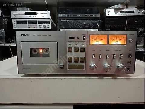 TEAC A-650 STEREO CASSETTE DECK/1975 sahibinden.comda - 1293561451