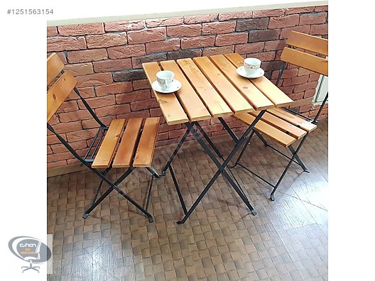 Ahşap Masa & Sandalye Takımı & Bahçe Mobilya Modelleri - 1251563154