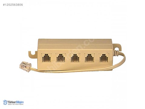 Rj11 Telefon Hat Dahıtıcı Çoğaltıcı Çoklayıcı Splitter 5'Li - Switch ...