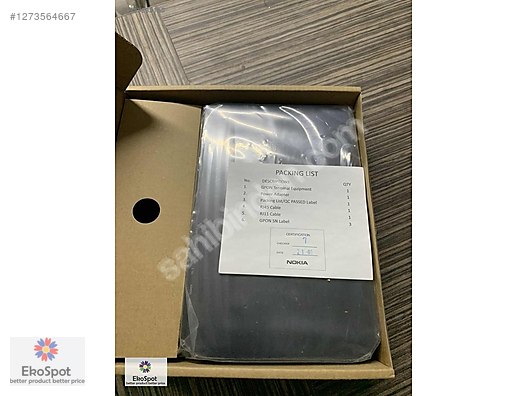 NOKIA G-240G-E Fiber Modem Gpon SC - APC Soket Yeşil sahibinden.comda ...