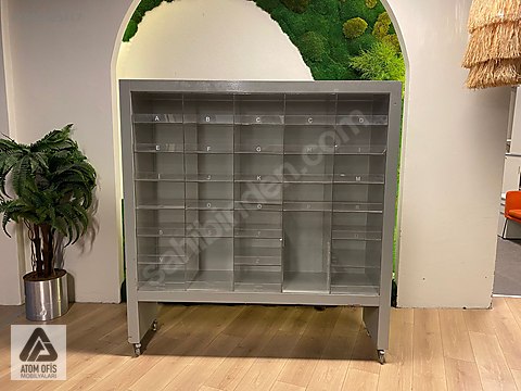 Cupboard / File Cabinet / ATOM OFİS - GRİ TEKERLEKLİ EVRAK DOLABI at ...