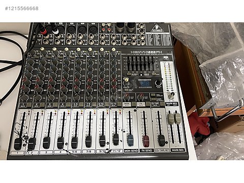 Behringer 1222FX 12 Kanal Mikser sahibinden.comda - 1215566668