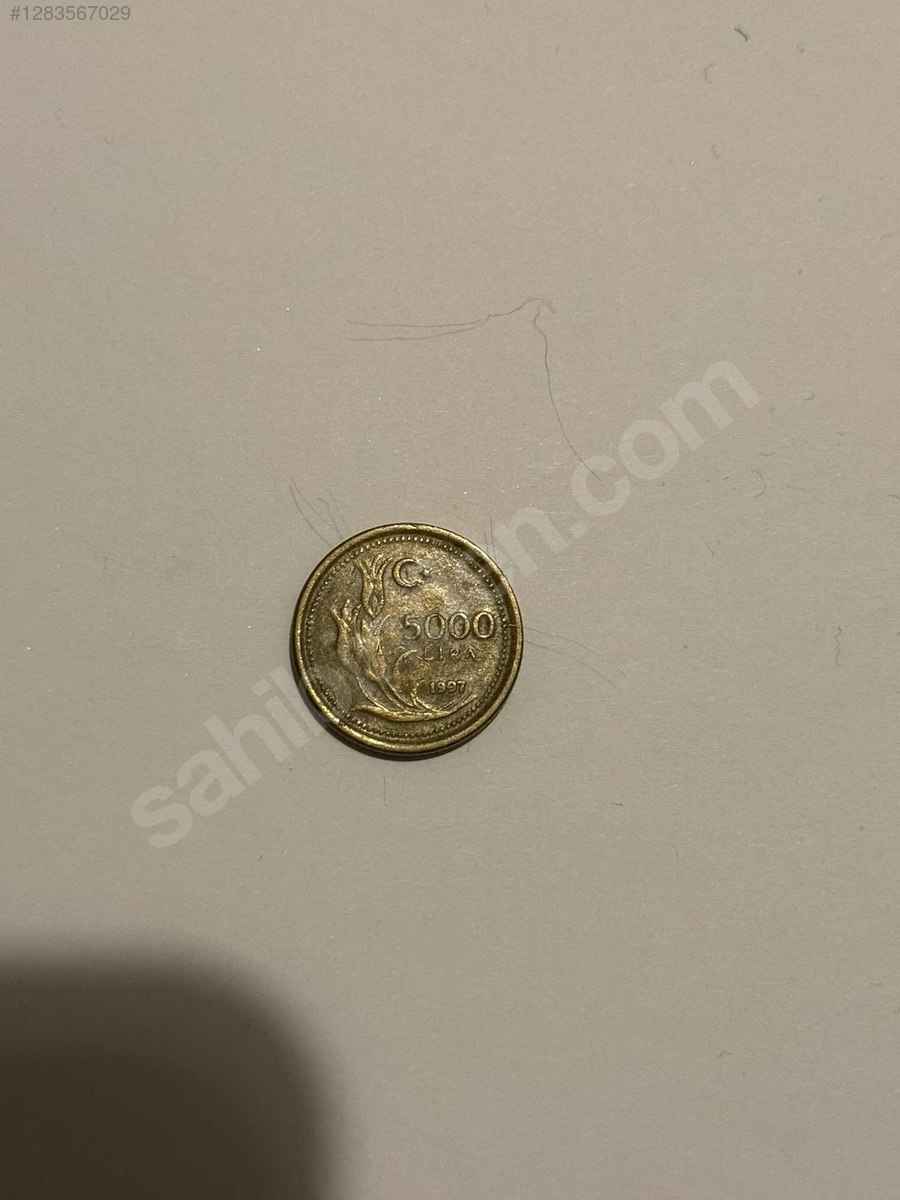 Cumhuriyet Dönemi / 5000 lira 1997 sahibinden.comda - 1283567029