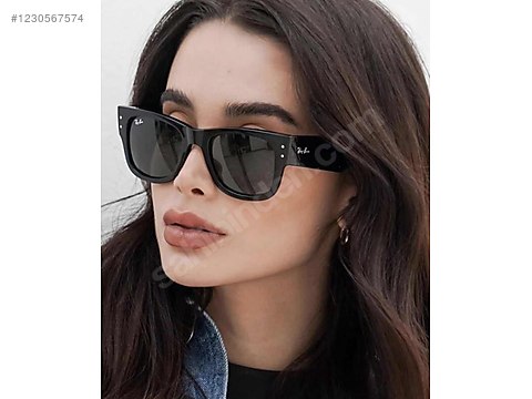 Ray Ban unisex mega volume Ray Ban deri kutu hediyeli - Ray-Ban Kadın ...