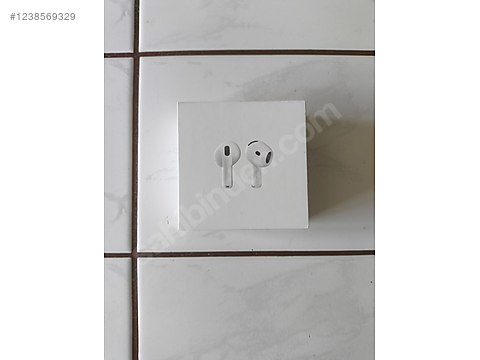 AİRPODS 4. NESİL APPLE TÜRKİYE GARANTİLİ SIFIR KAPALI KUTU sahibinden.comda - 1238569329