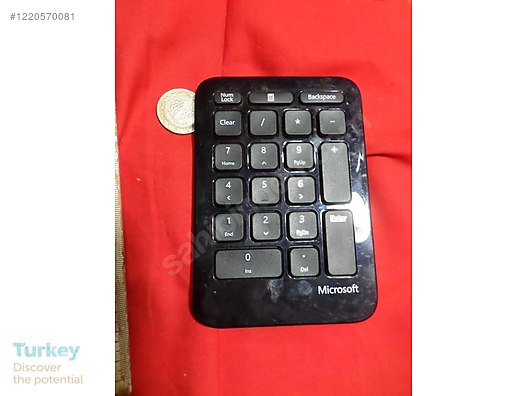 MİCROSOFT 1558 bluetooth numerik mini klavye.. - Kablosuz Klavyeler ...