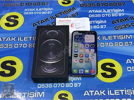 Apple / iPhone 12 Pro / SIFIR AYARINDA TERTEMİZ 128 GB İPHONE 12 PRO ...