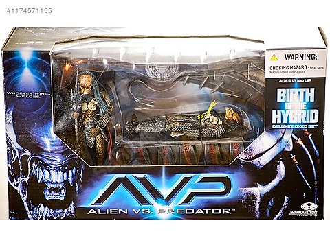 McFarlane Alien vs Predator AVP Birth of the Hybrid Deluxe Box ...