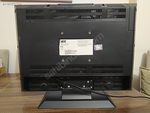 SEG 19"/48 CM TV + PC MONİTÖR +KUMANDA - İkinci El SEG LED & LCD TV ...