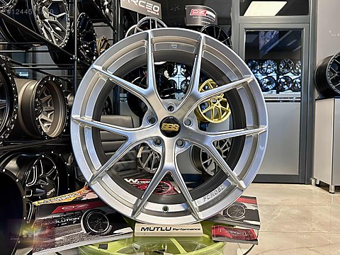 19'' BBS Fi-R Forged 5*112 8.5/9.5 ET 36/42 HYPER SILVER on sahibinden ...