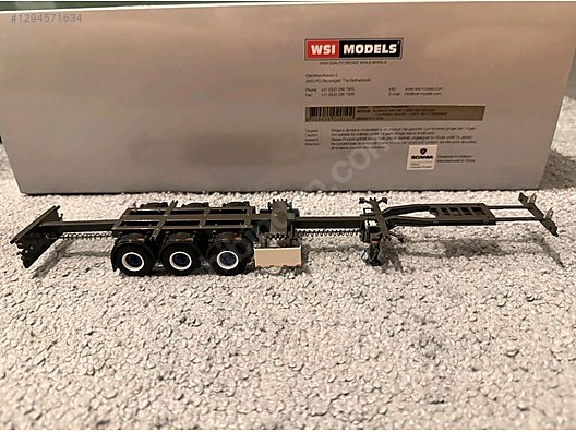 WSI Diecast Model 1:50 Scania Çekici (TIR) Çeşitleri - 1294571634