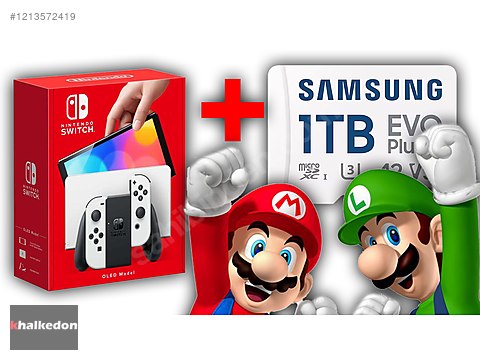 1TB Nintendo Switch OLED Chip + EmuMMC + Tinfoil sahibinden.comda ...