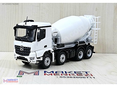 Conrad Diecast Model 1/50 Mercedes - Benz Beton Mikseri İş Makinesi ...