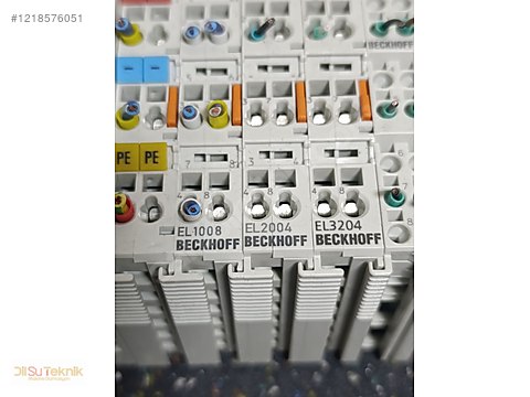 Beckhoff EL1008, EL2004, EL3204, EK1100, EL1809, EL2809 Plc Mod ...